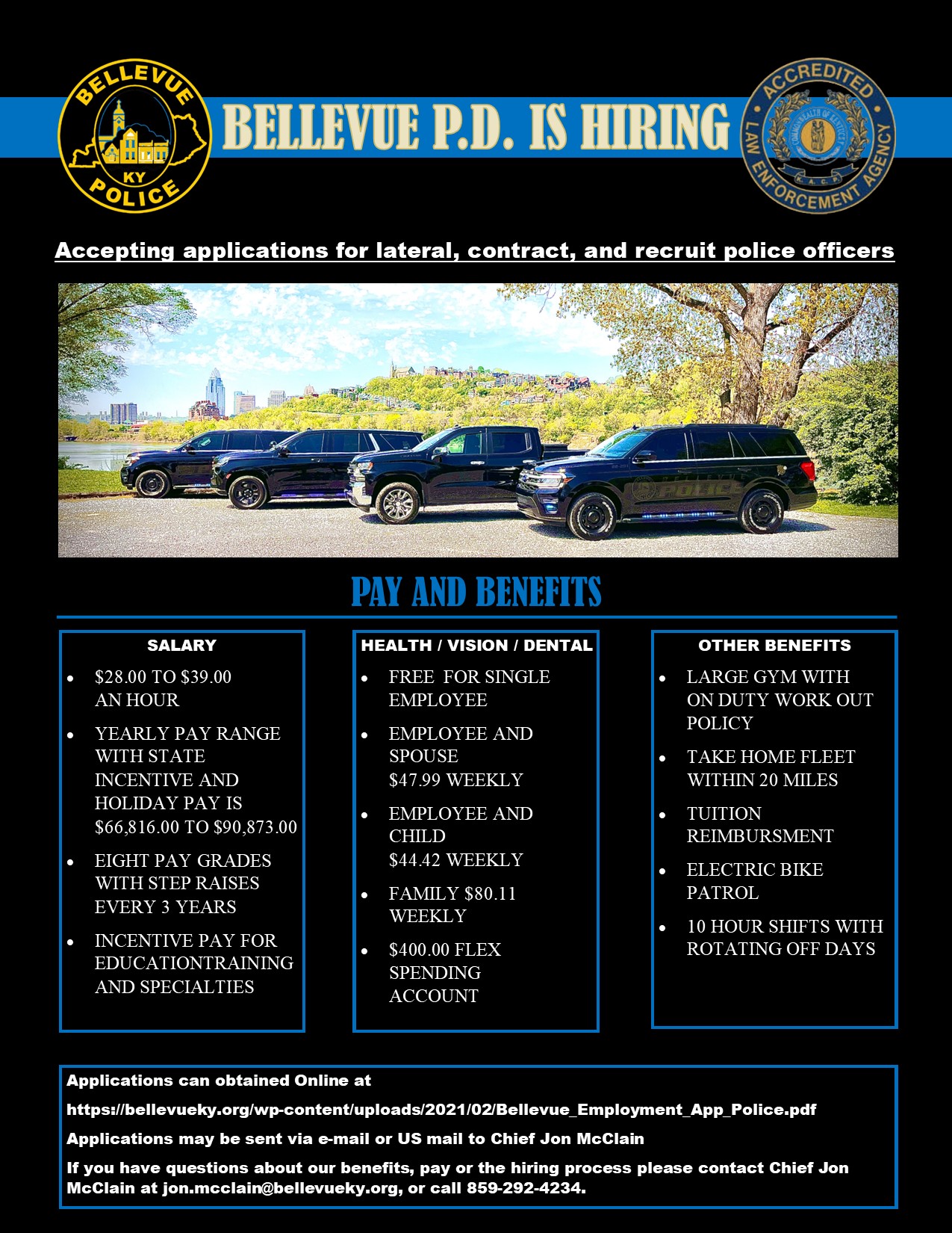 Police Officer Recruit / Lateral / Contract